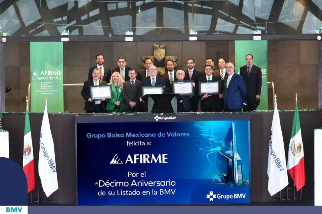 Banco Afirme cumple 10 años de listado en la BMV - Hablemos de Bolsa