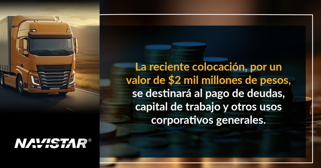 Navistar Financial México emite certificados bursátiles por $2,000 ...